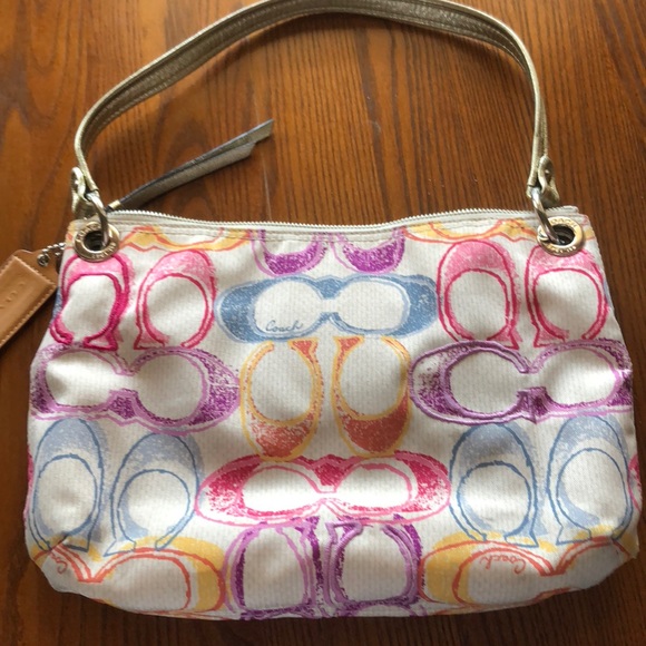 Coach | Bags | Rare Coach Poppy Signature Hippie Hobo | Poshmark